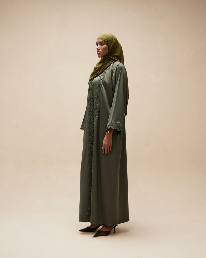 Ensemble Abaya Lafiya - Vert– Ishaya