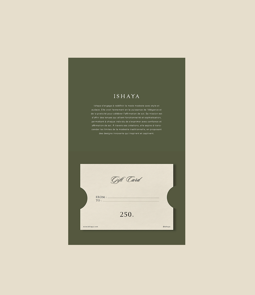 Ishaya Gift Card